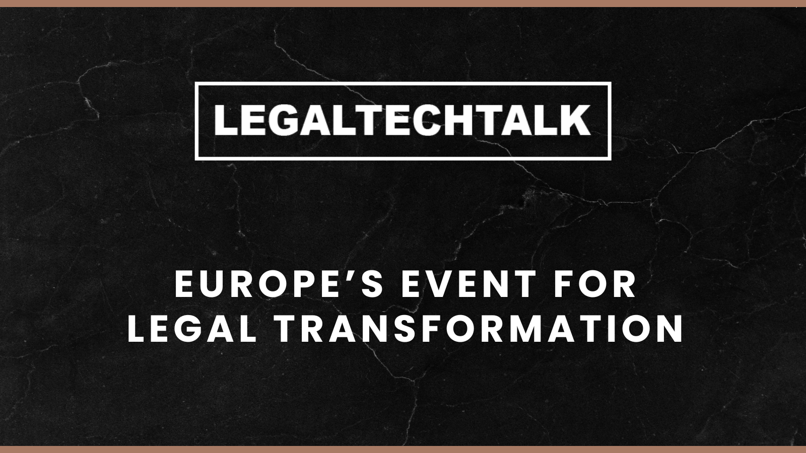Agenda - LegalTechTalk