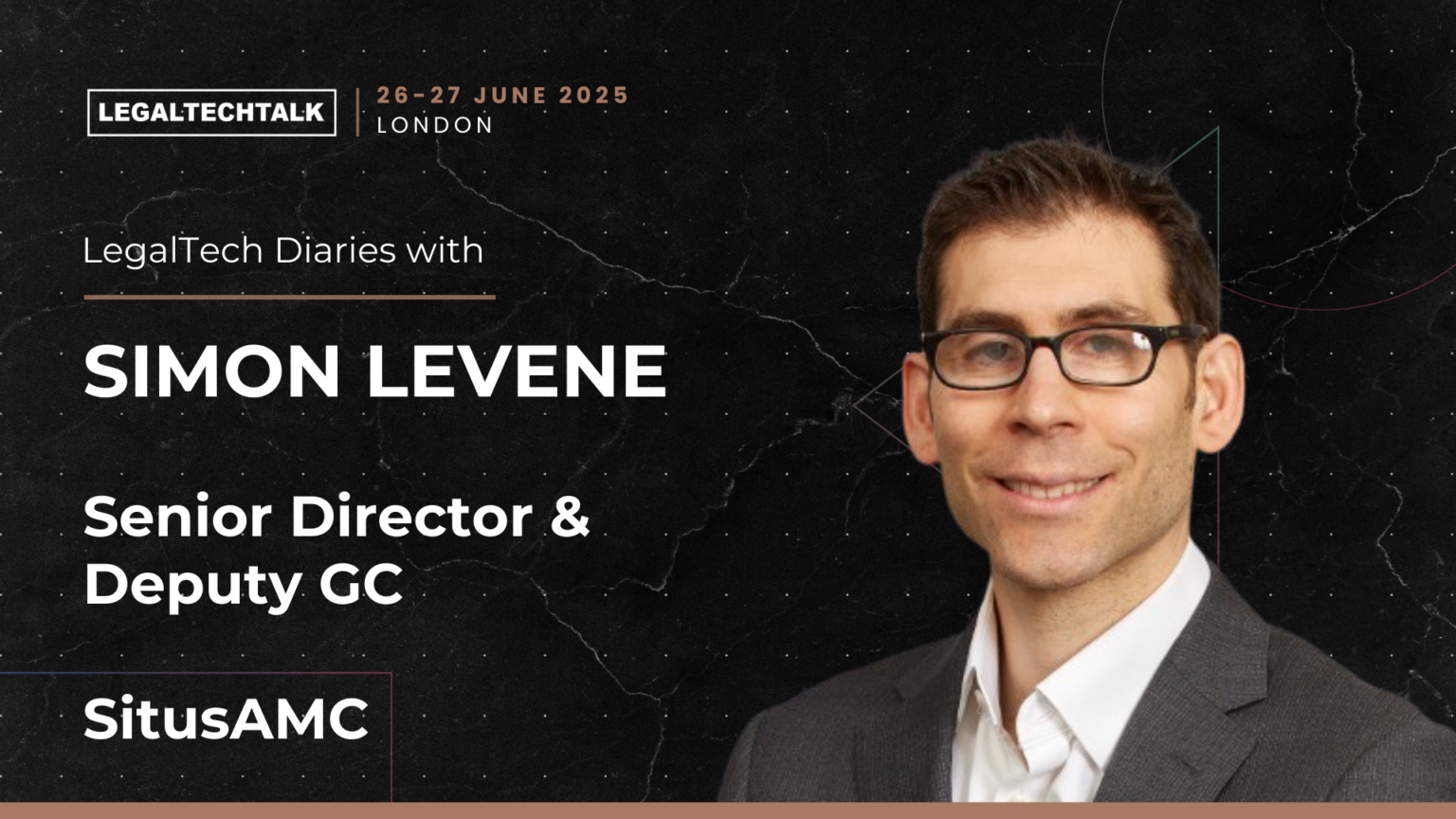 A conversation between Simon Levene, Senior Director & Deputy General ...