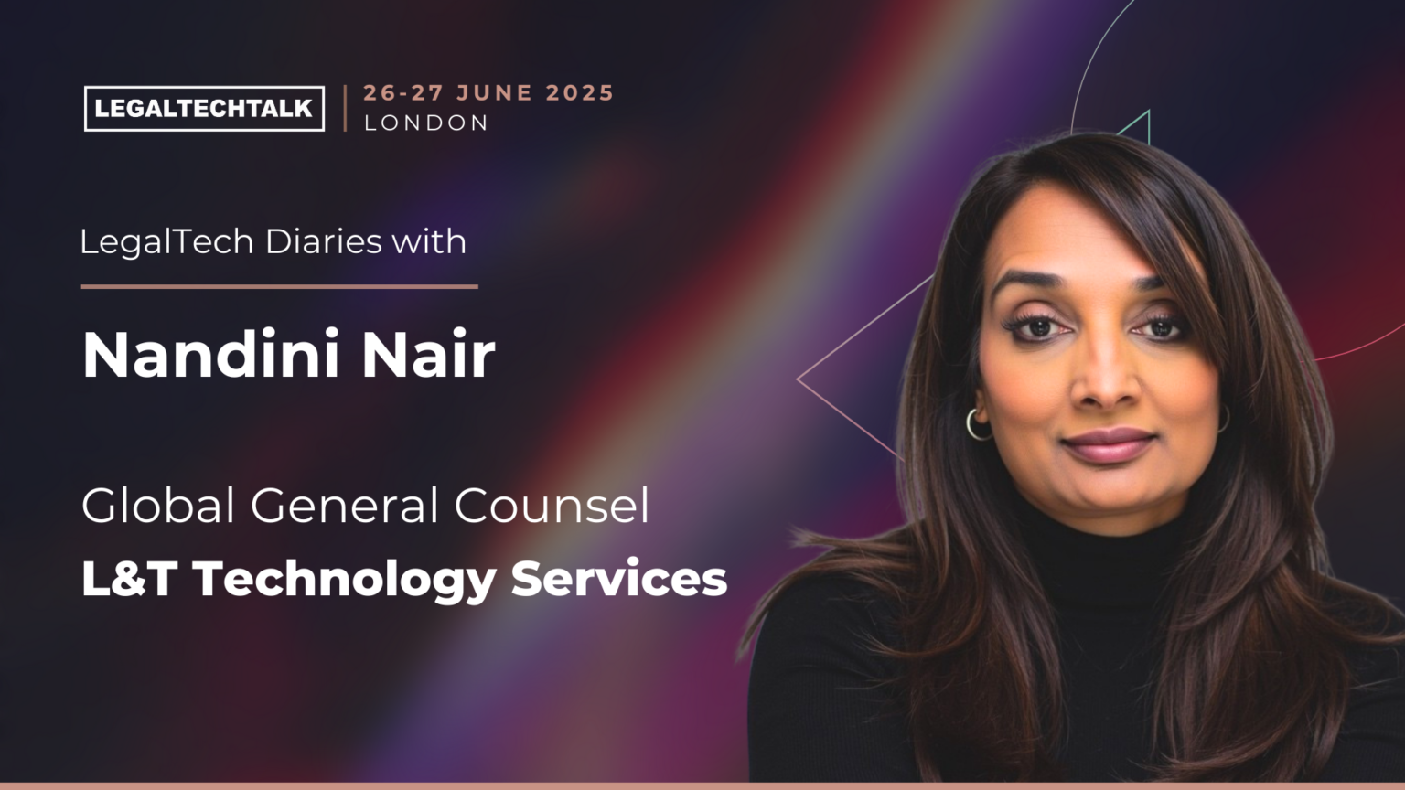 A conversation between Nandini Nair, Global General Counsel, L&T ...